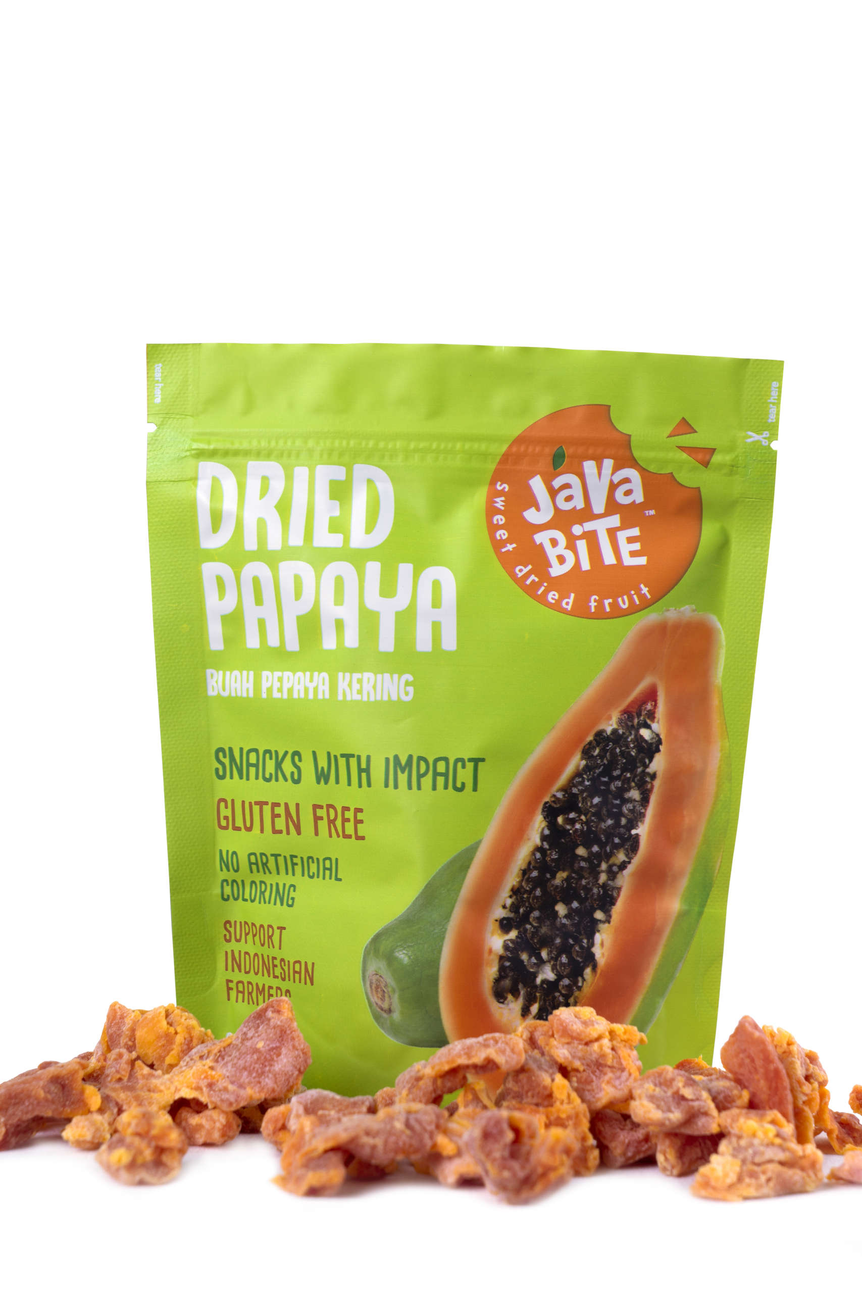 Dried Papaya | Java Bite | Rasa Asli Buah